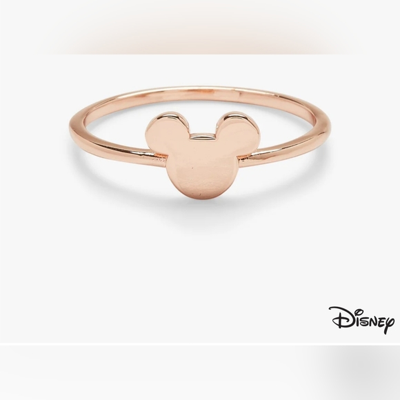 Disney | Jewelry | Disney Mickey Mouse Rose Gold Ring | Poshmark